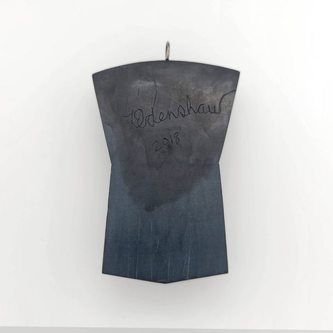 Argillite Copper Shield & Cross Pendant by Donnie Edenshaw, Haida ...