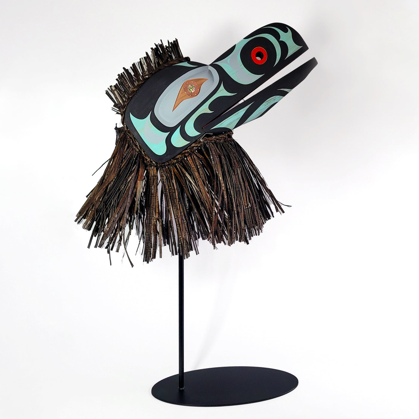 Baby Raven Headdress by Trevor Hunt, Kwakiutl – Spirits of the West ...