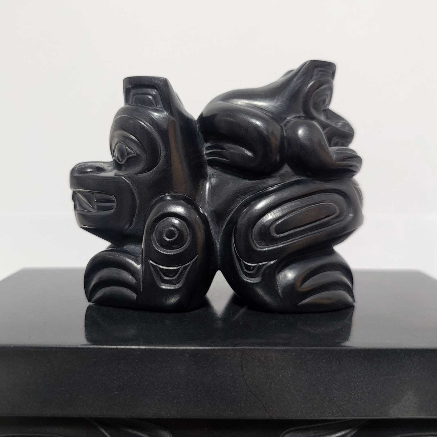Bear Mother Argillite Box by Gryn White, Haida – Spirits of the West ...