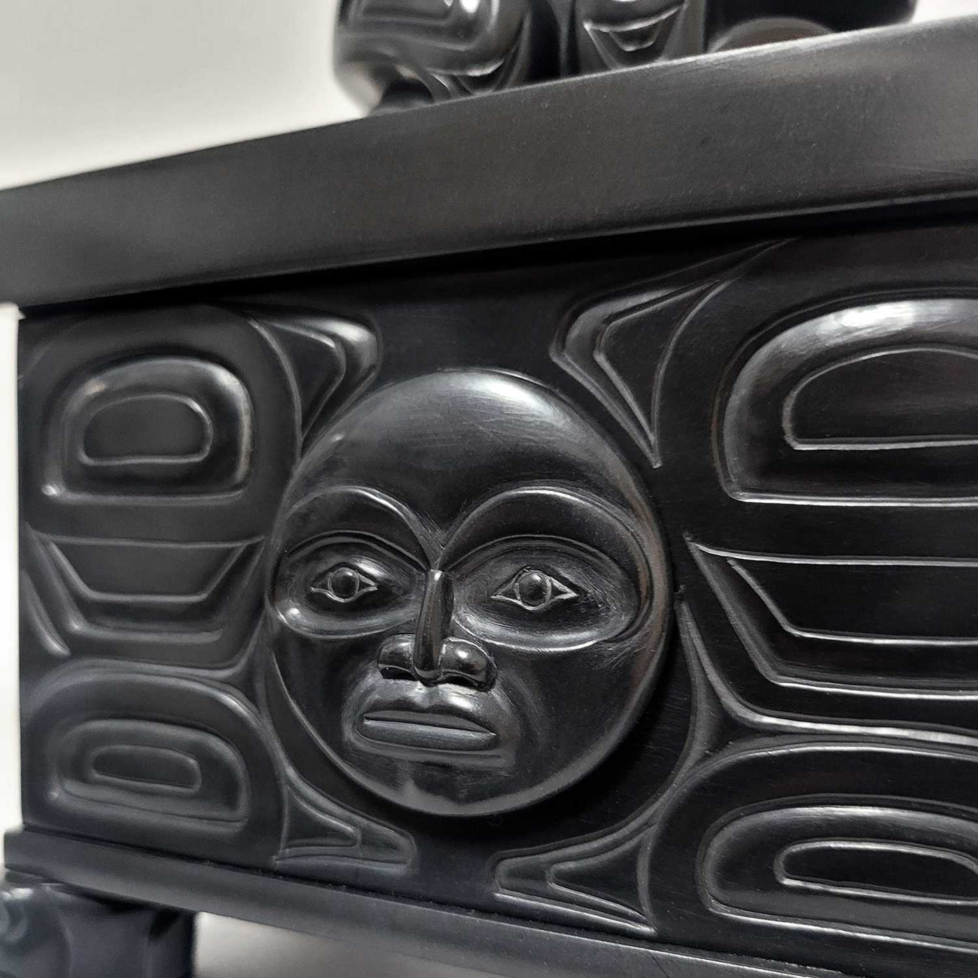 Bear Mother Argillite Box by Gryn White, Haida – Spirits of the West ...