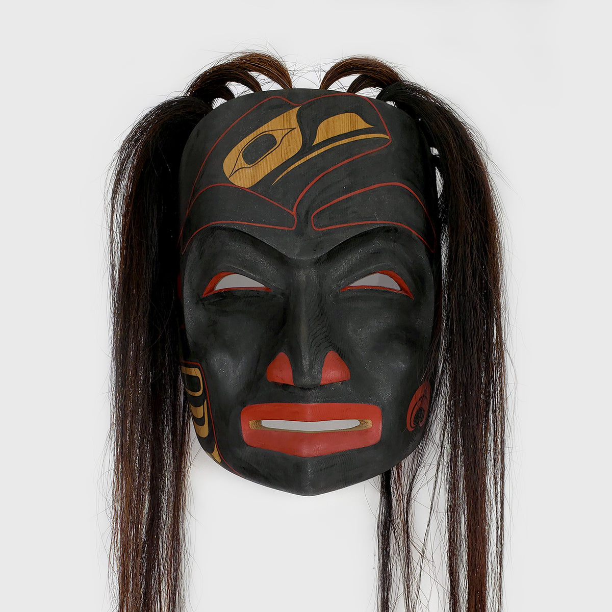 Portrait Mask by Reg Davidson, Haida | Northwest Coast Indigenous Art ...