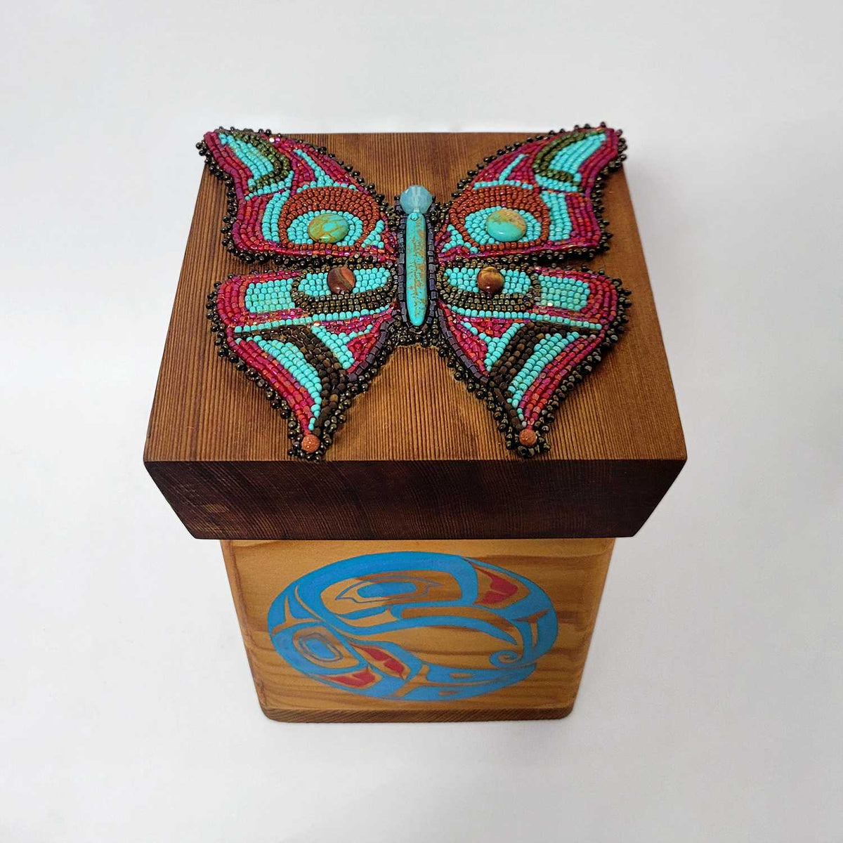 Butterfly Bentwood Box by Kiri Geen, Tlingit, Tutchone, Tsimshian ...