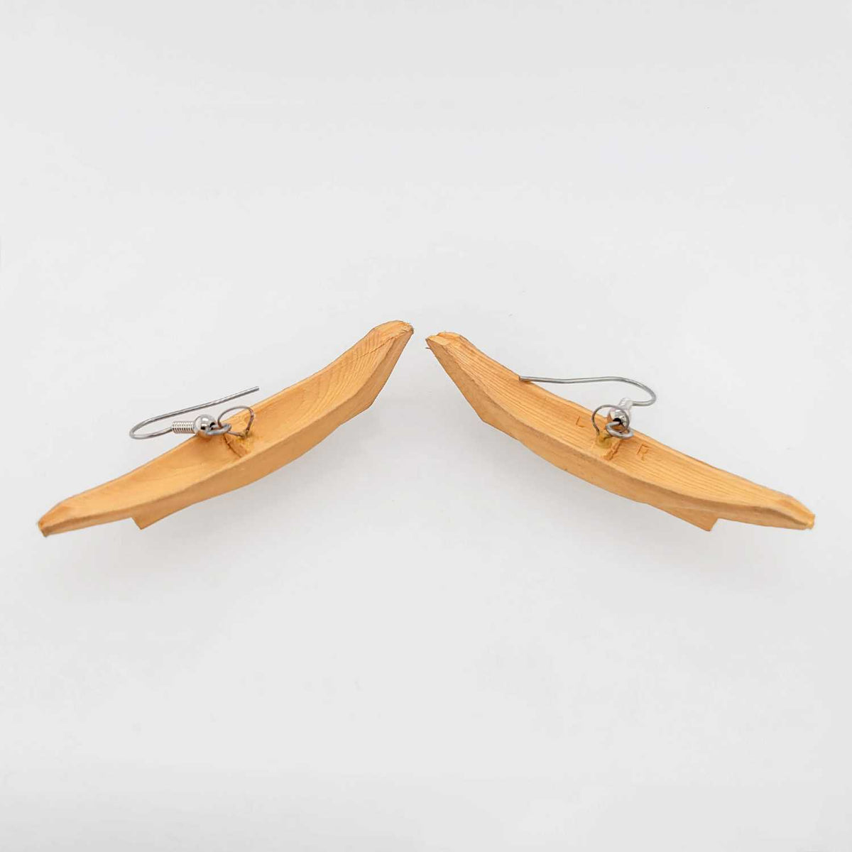Cedar Canoe Earrings by Leon Ridley, Haida – Spirits of the West Coast ...