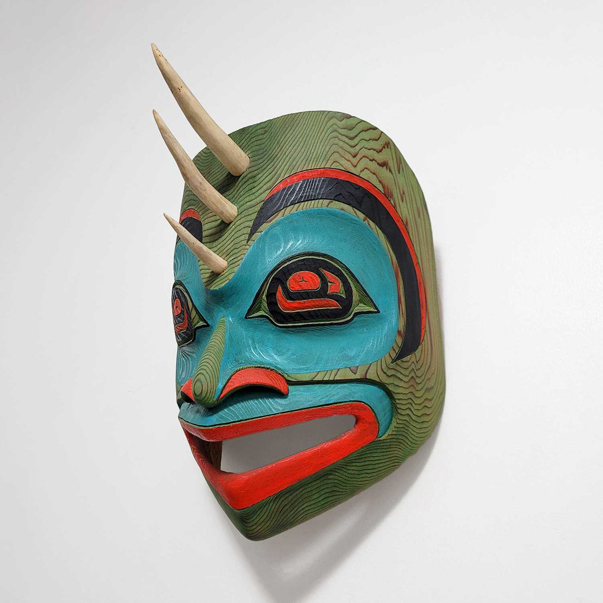 Cod Fish Mask by Tom LaFortune, Coast Salish – Spirits of the West ...