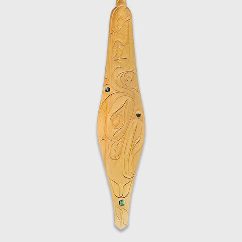 Carved First Nations Cedar Paddles | Spirits of the West Coast ...