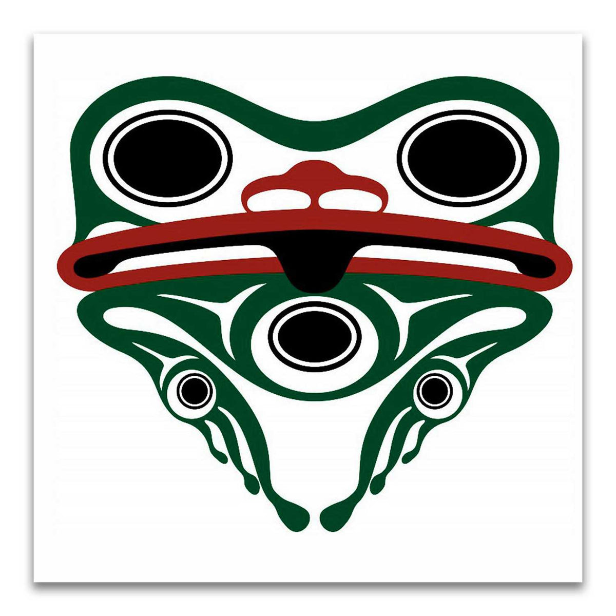 The Frog Indigenous Symbol | Spirits of the West Coast – Spirits of the ...