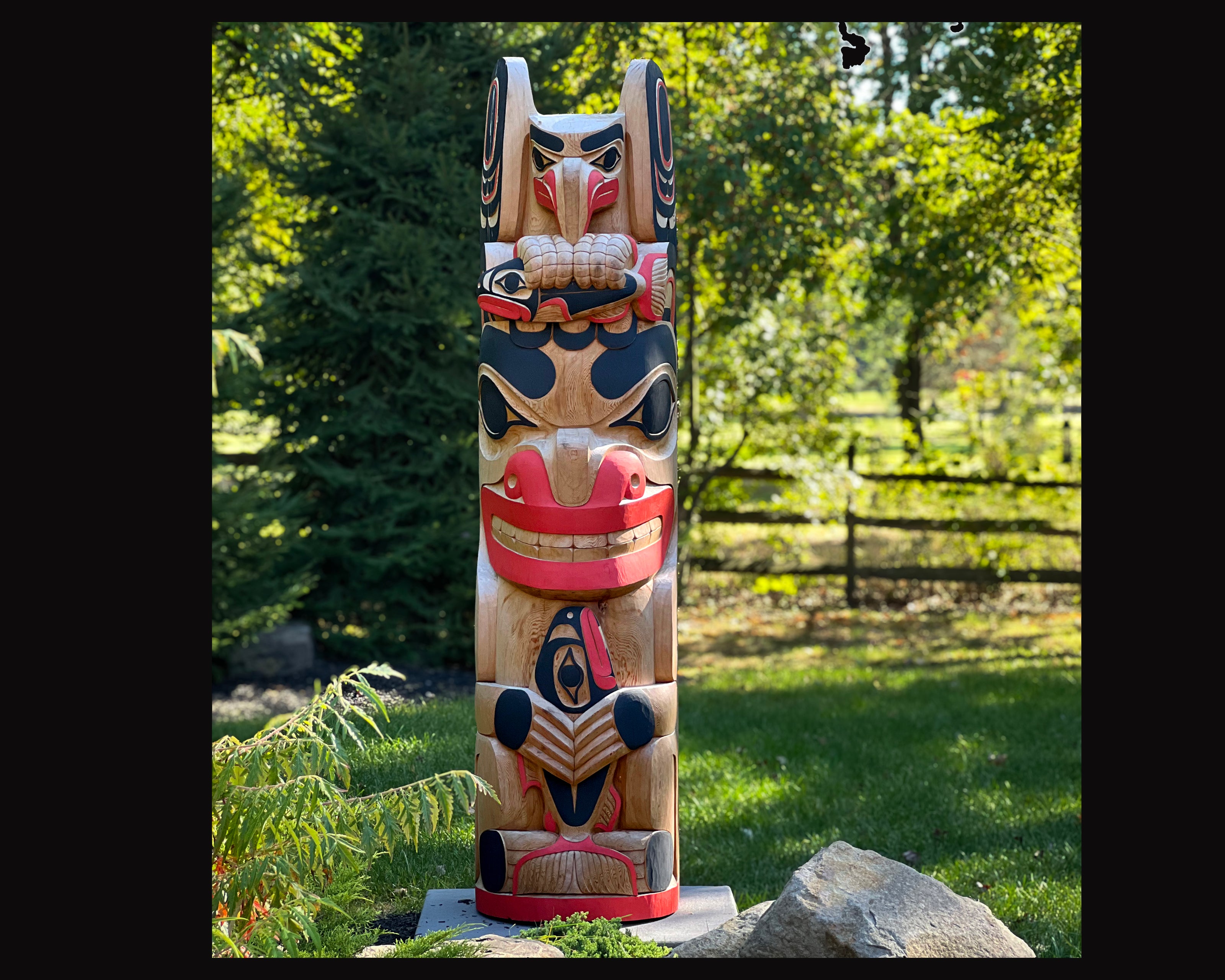 How to order a custom Totem Pole | Spirits of the West Coast – Spirits ...