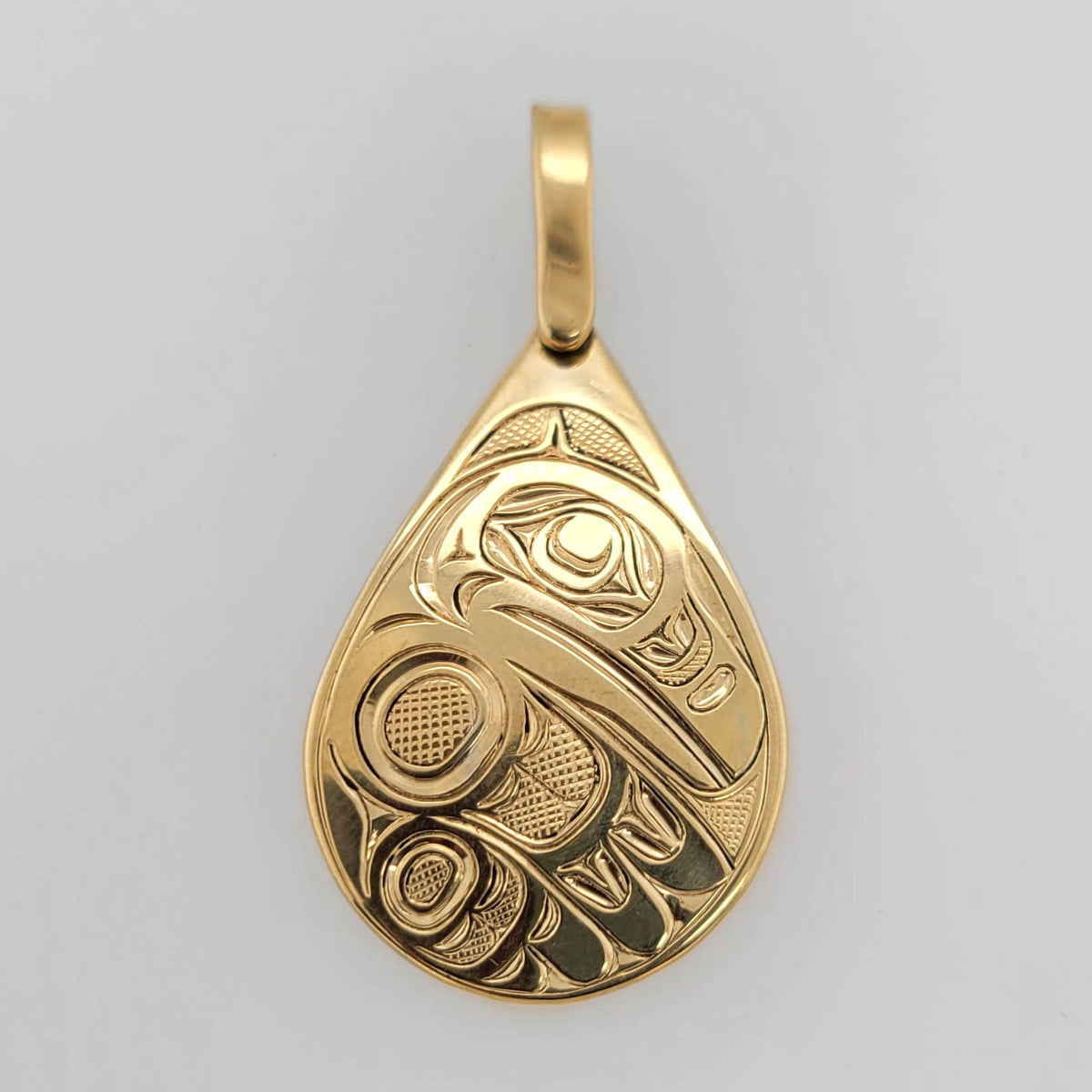 Gold Raven Pendant by Joe Wilson, Kwakwaka'wakw – Spirits of the West ...