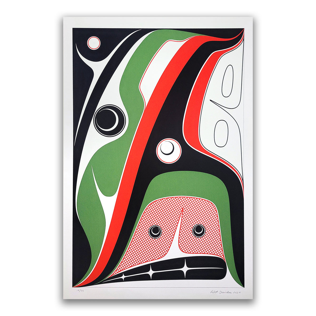 Hope Limited Edition Print by Robert Davidson, Haida – Spirits of the ...