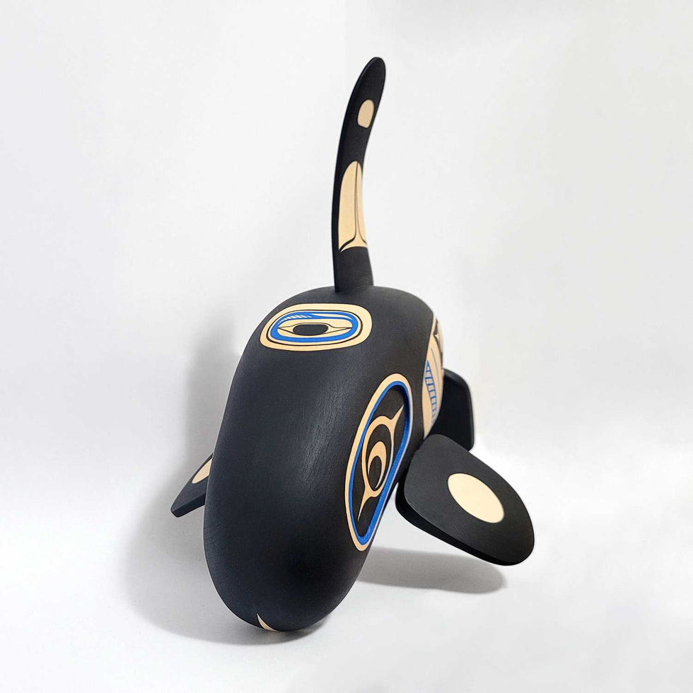 Orca/Killer Whale Sculpture by Rod Smith, Kwakwaka'wakw – Spirits of ...