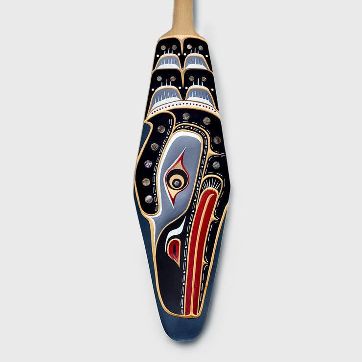 Carved First Nations Cedar Paddles | Spirits of the West Coast ...