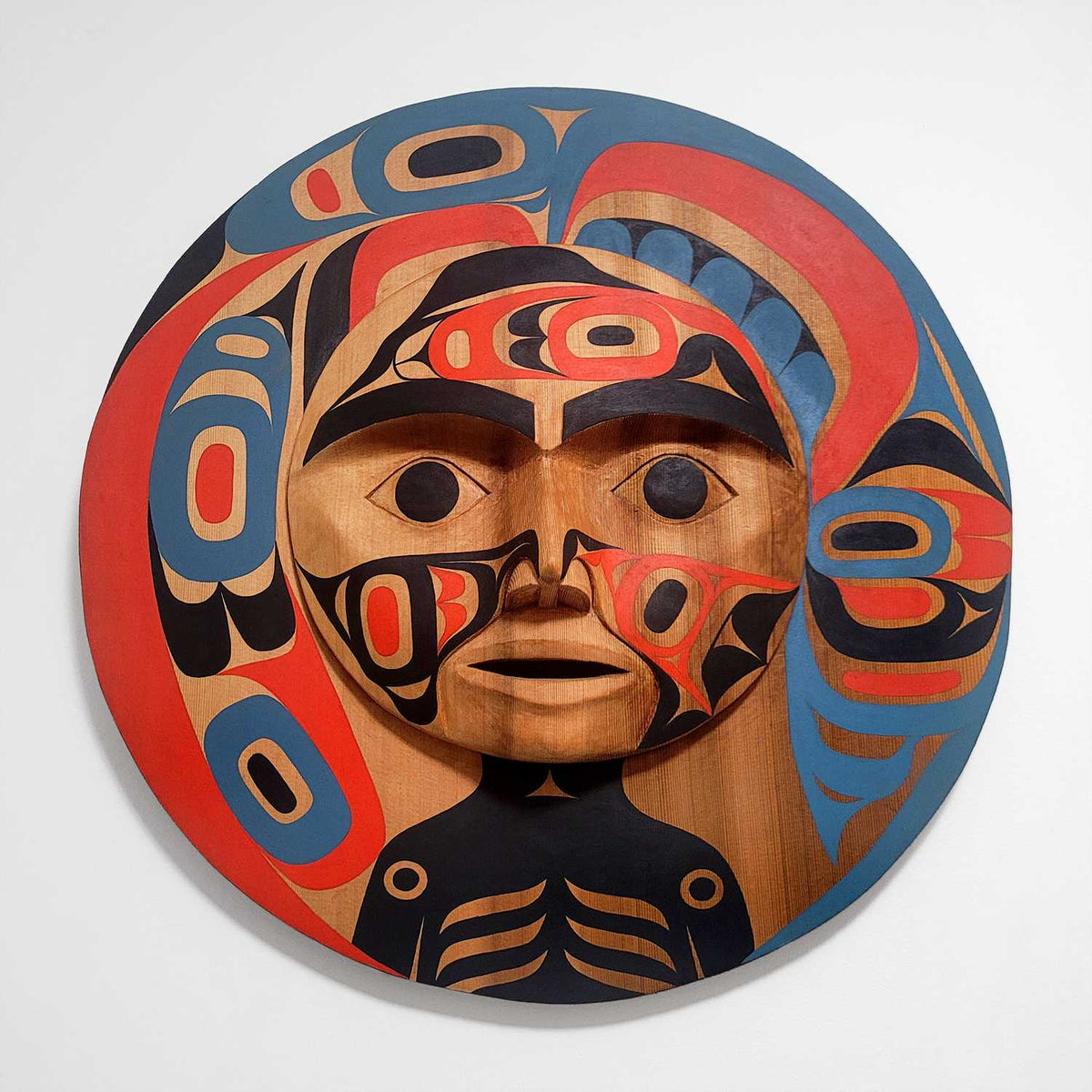 The Whole of Nature Moon Mask by Tim Paul, Nuu-chah-nulth – Spirits of ...