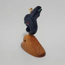 Orca with Raven Fin Argillite Pendant by Haida Artist Darrell White ...