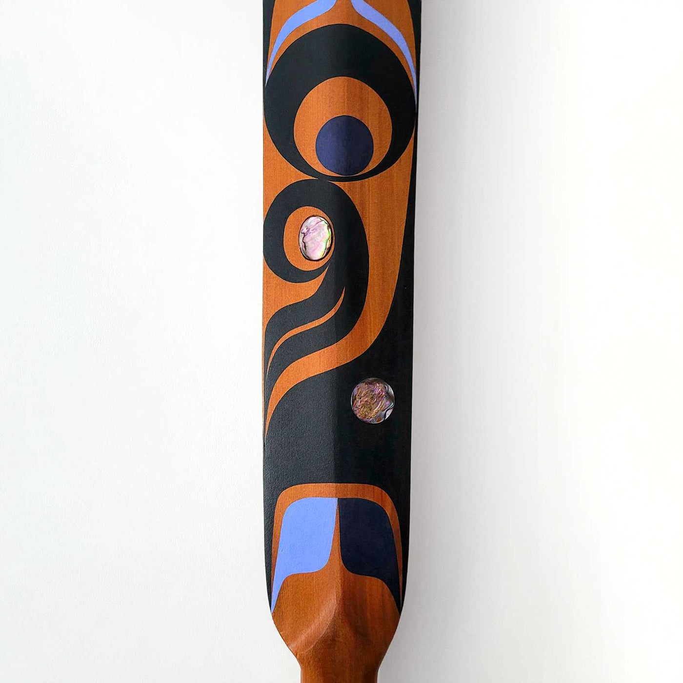 Raven Paddle by Jessica Chickite, Kwakwaka'wakw – Spirits of the West ...