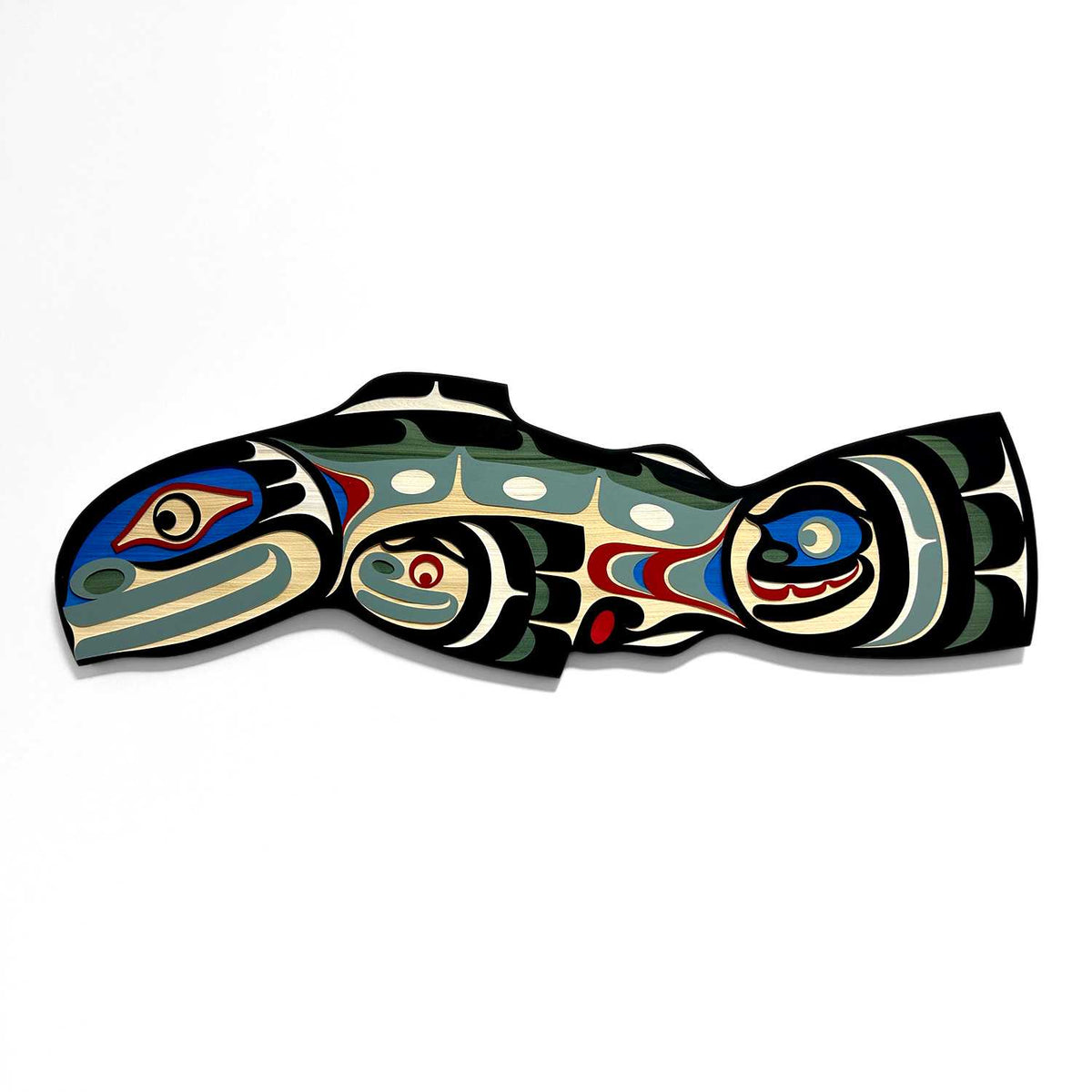 Salmon Panel – Spirits of the West Coast Art Gallery