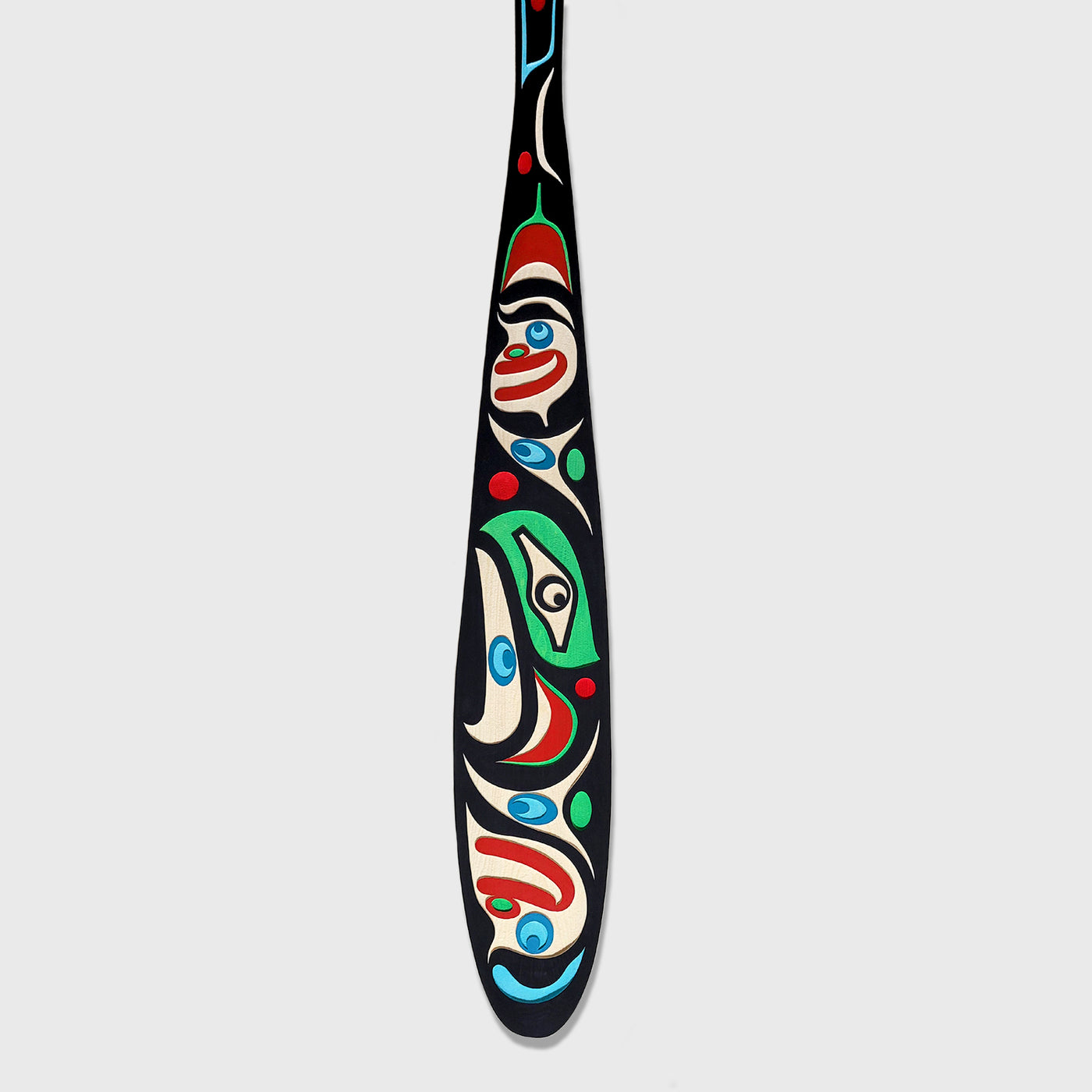 Carved First Nations Cedar Paddles | Spirits of the West Coast ...
