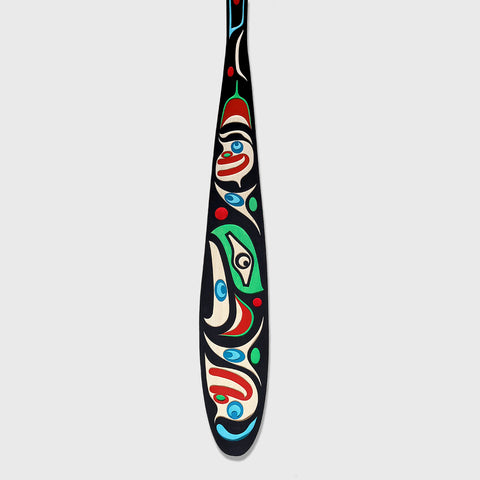 Carved First Nations Cedar Paddles | Spirits of the West Coast ...