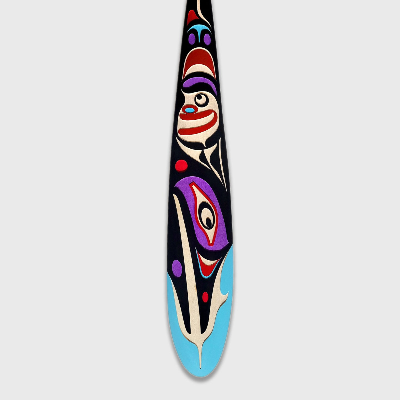 Carved First Nations Cedar Paddles | Spirits of the West Coast ...