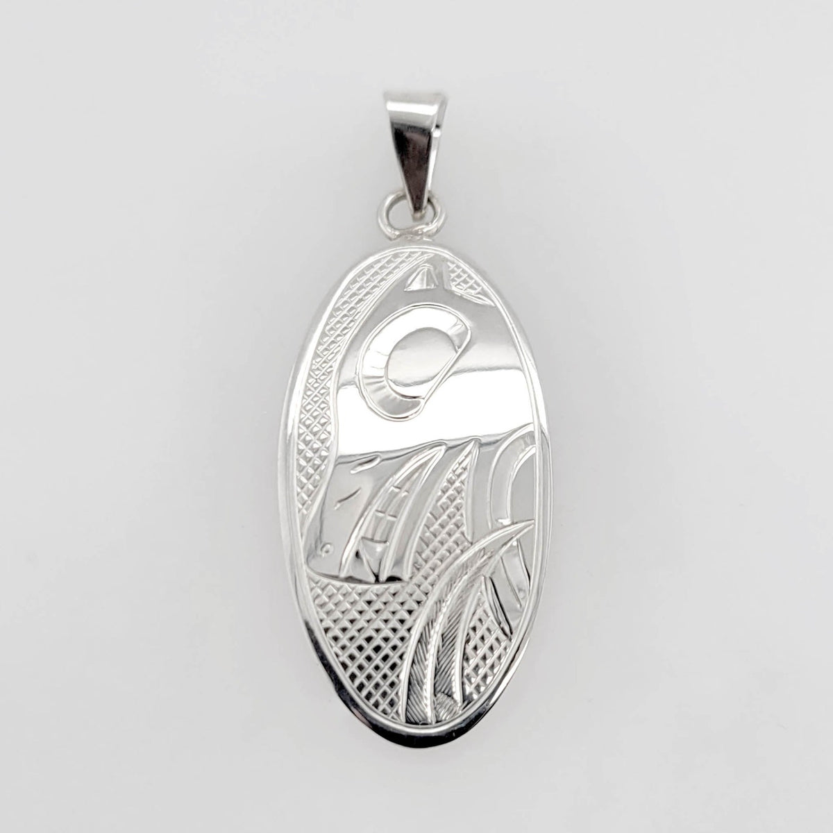 Wolf Pendant by Cree artist Justin Rivard – Spirits of the West Coast ...