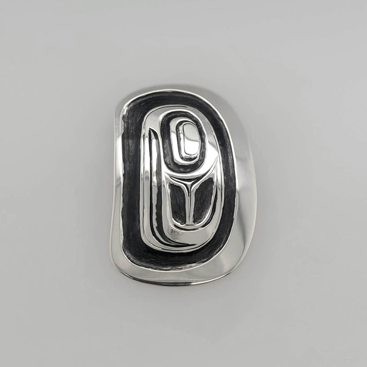 Silver Salmon/Trout Head Pendant by Haida artist Robin Rorick – Spirits ...