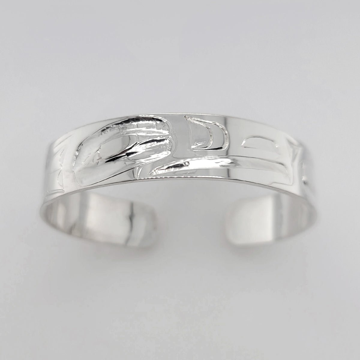 Silver Raven Bracelet by Alvin Adkins – Spirits of the West Coast Art ...