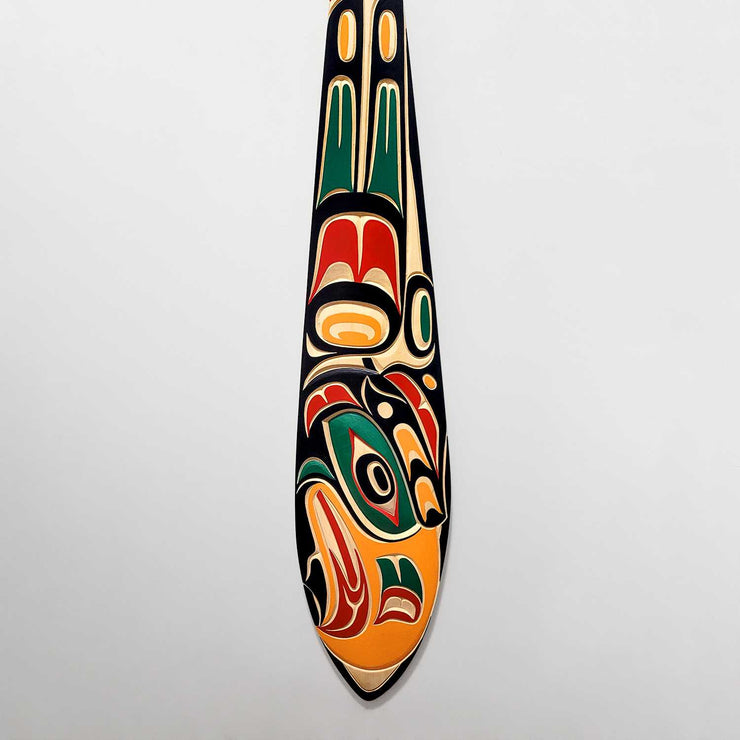 Carved First Nations Cedar Paddles | Spirits of the West Coast ...