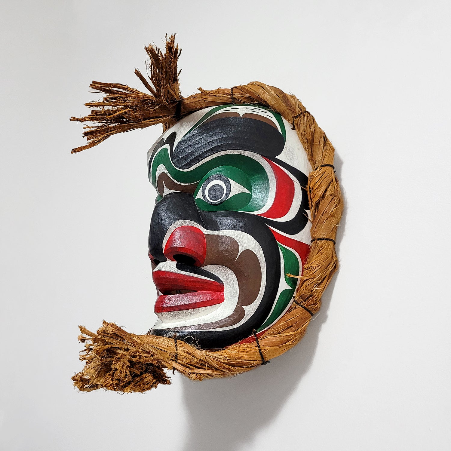 Young Warrior Mask by Talon George | Spirits of the West Coast ...