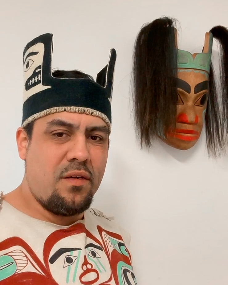 Haida Bear Prince Mask by Corey Bulpitt | Spirits of the West Coast ...