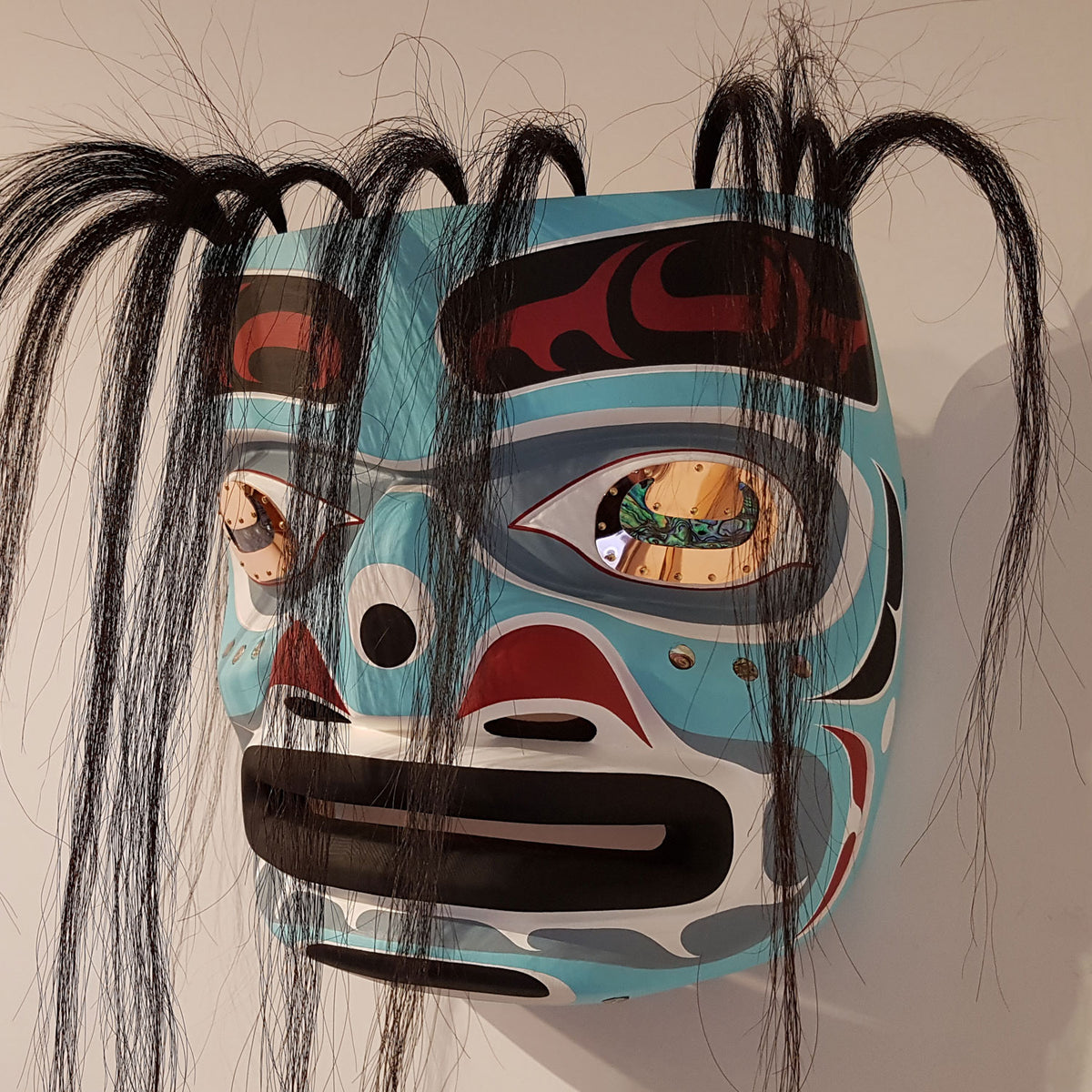Abalone Harvest Mask Large – Spirits of the West Coast Art Gallery Inc
