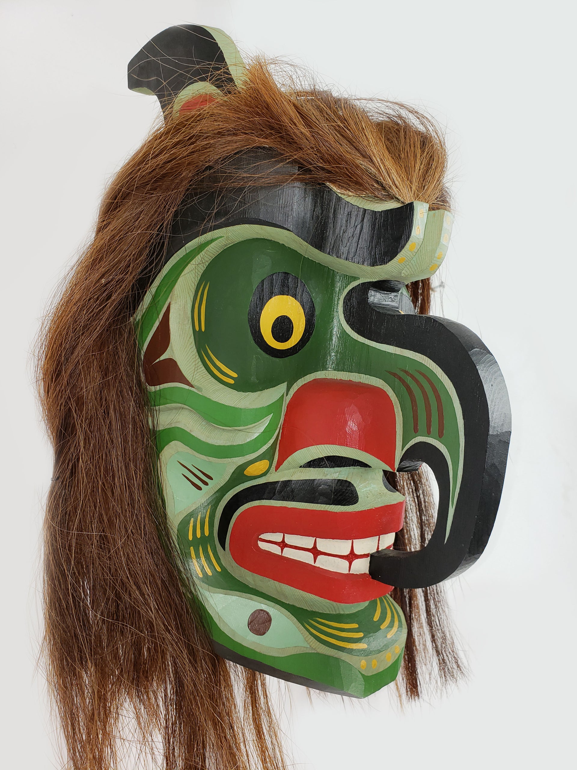 Bukwas/Wild Man of the Woods Mask by Kwakwaka'wakw artist Johnathan ...