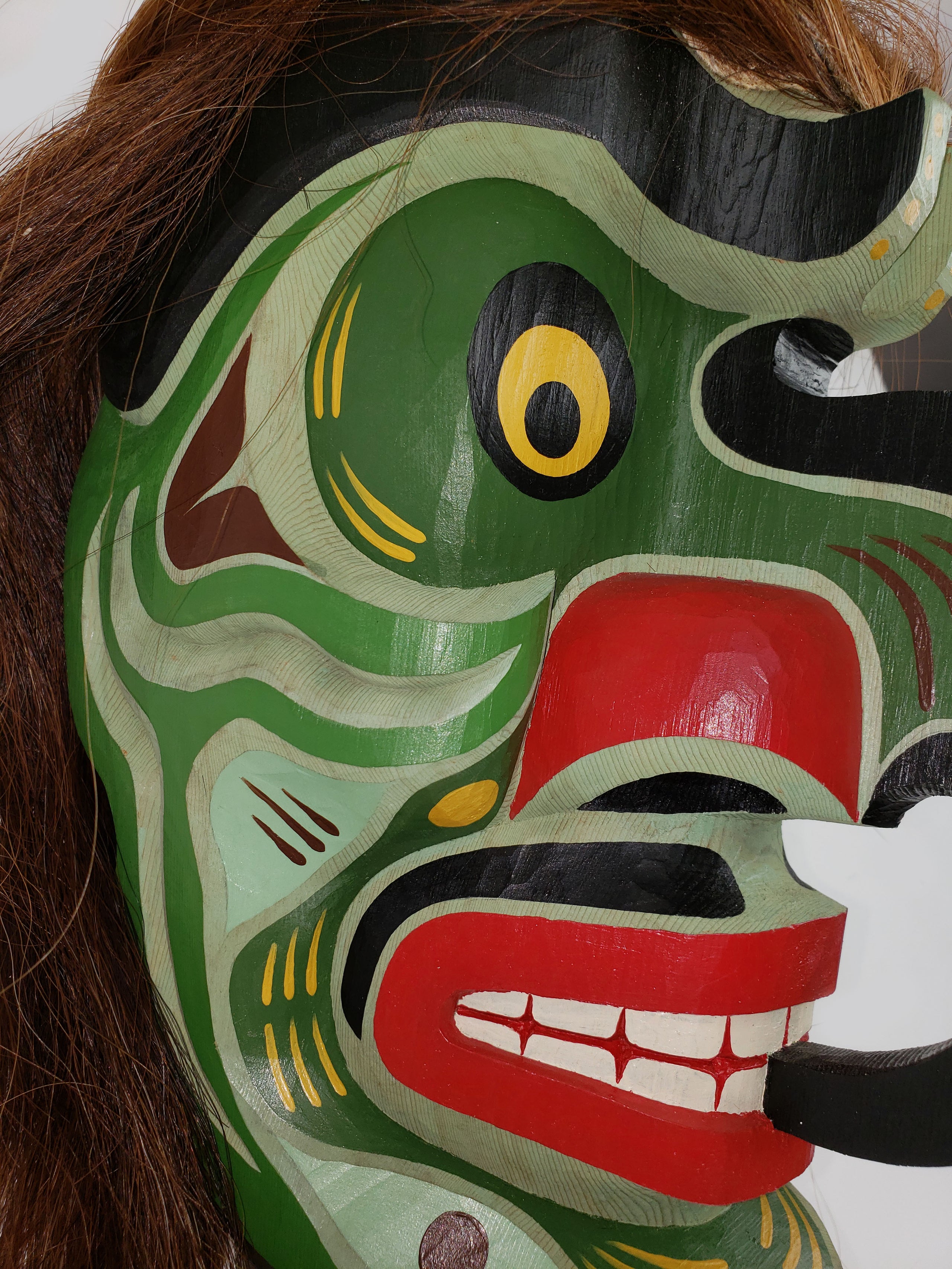 Bukwas/Wild Man of the Woods Mask by Kwakwaka'wakw artist Johnathan ...