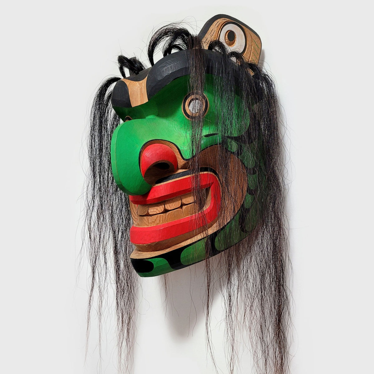 Wild Man of the Woods Native Mask – Spirits of the West Coast Art Gallery