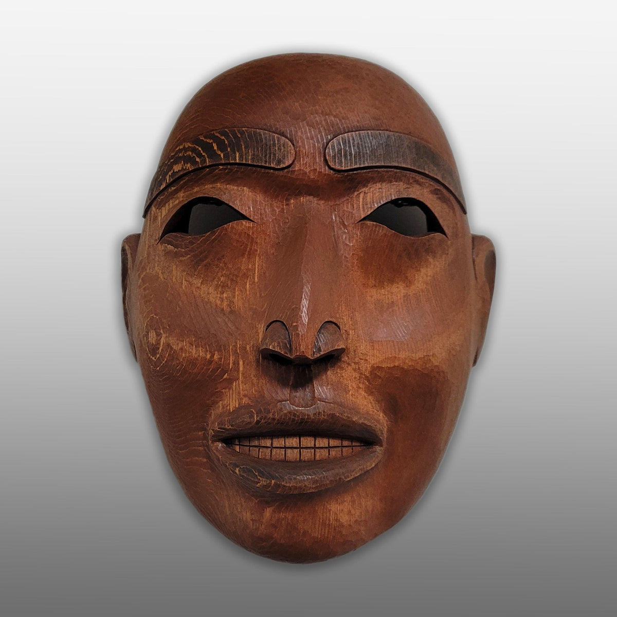 Red Cedar Portrait Mask by Kwakwaka'wakw artist Erich Glendale ...