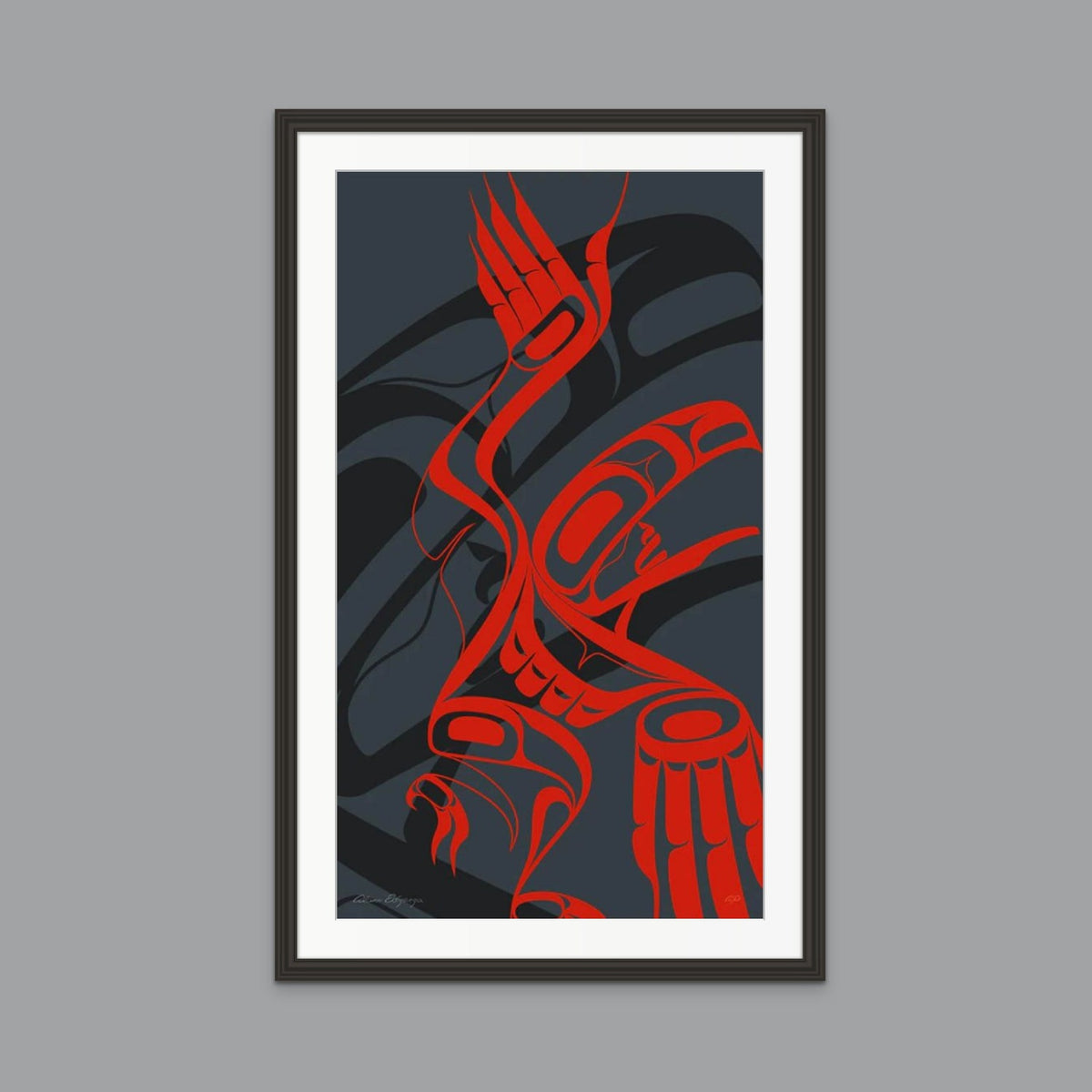 Raven Dancer Limited Edition Print by Tahltan artist Alano Edzerza ...