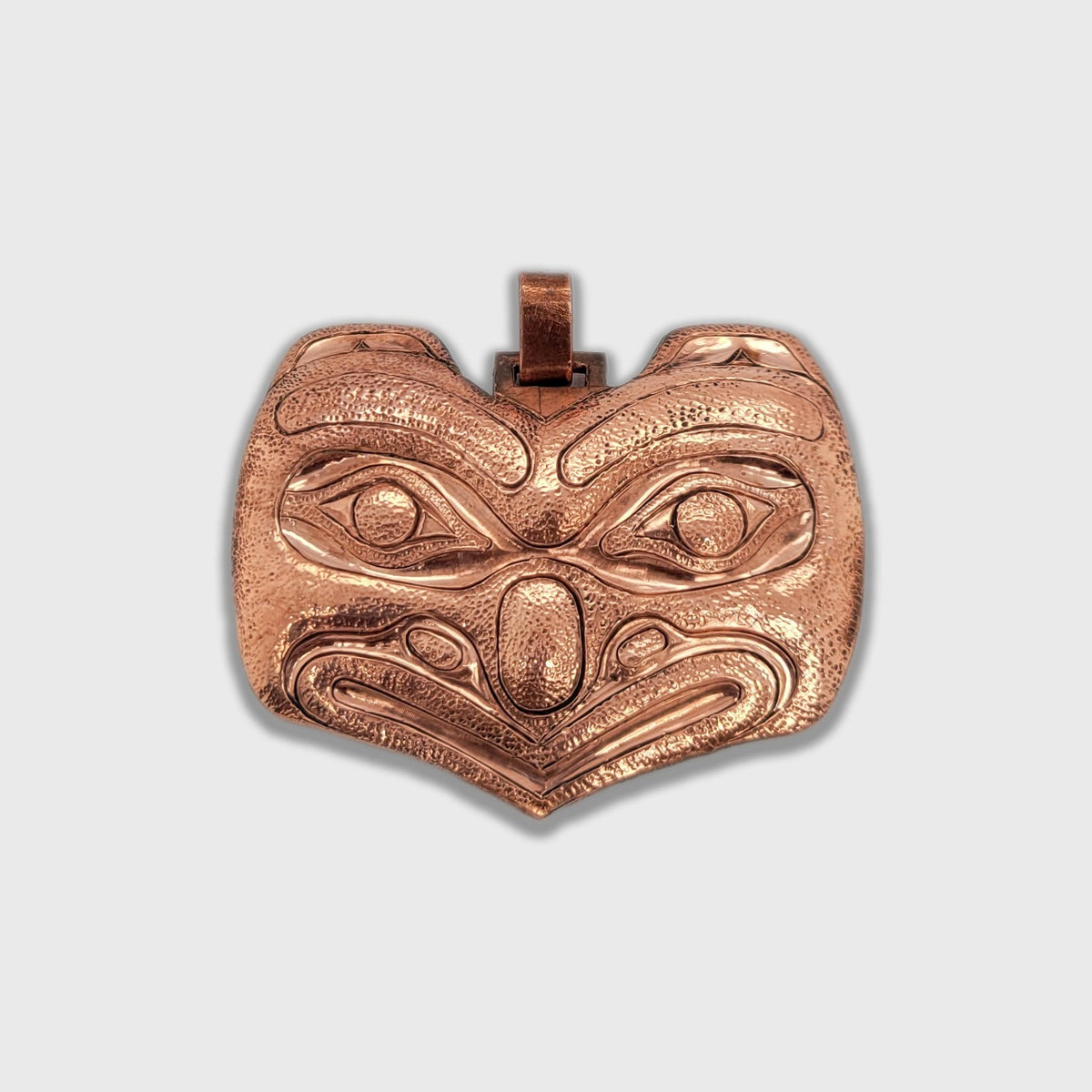 Raven Copper Pendant by Haida artist Derek White Jr. – Spirits of the ...