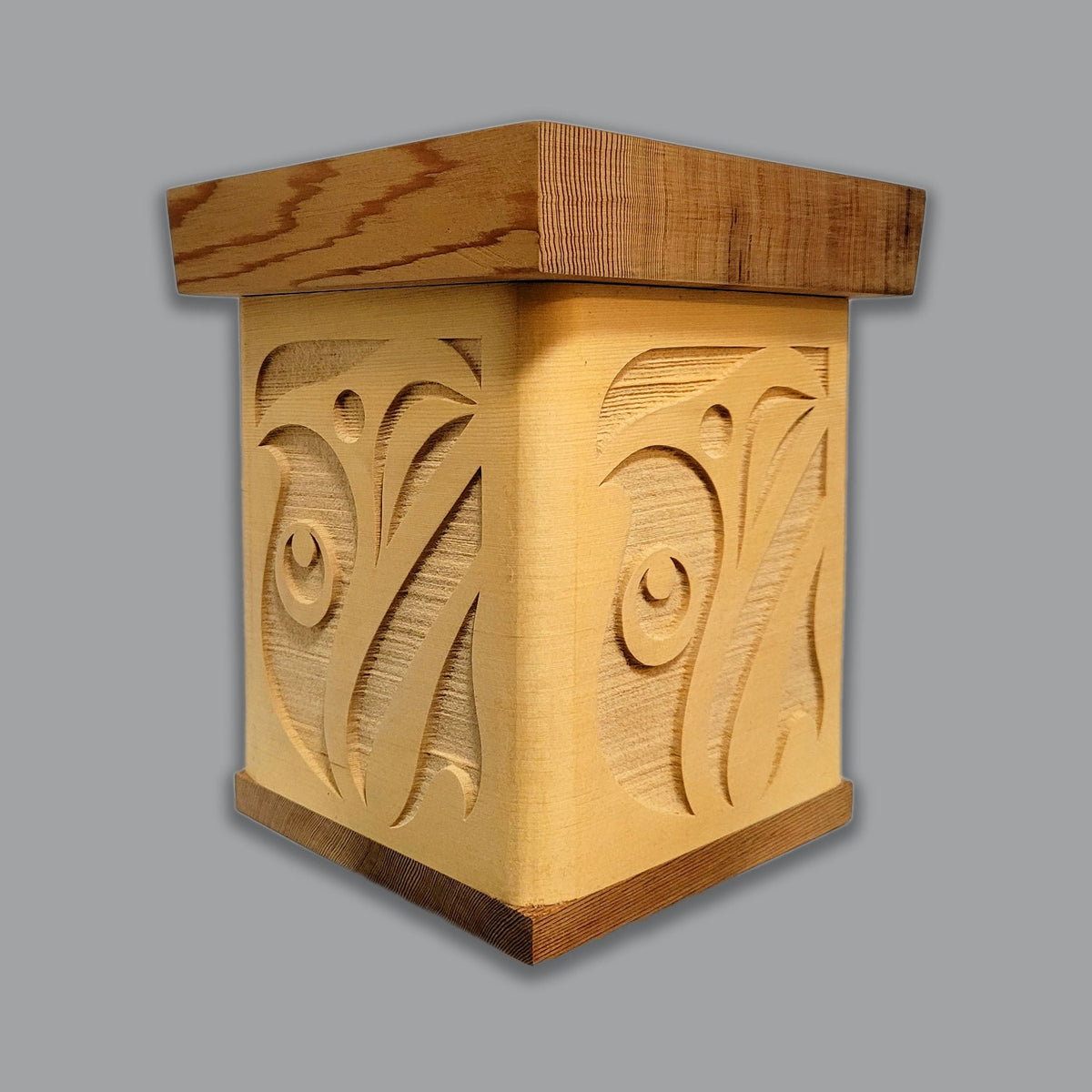 Custom Cedar Bentwood Boxes by Trevor Hunt – Spirits of the West Coast ...