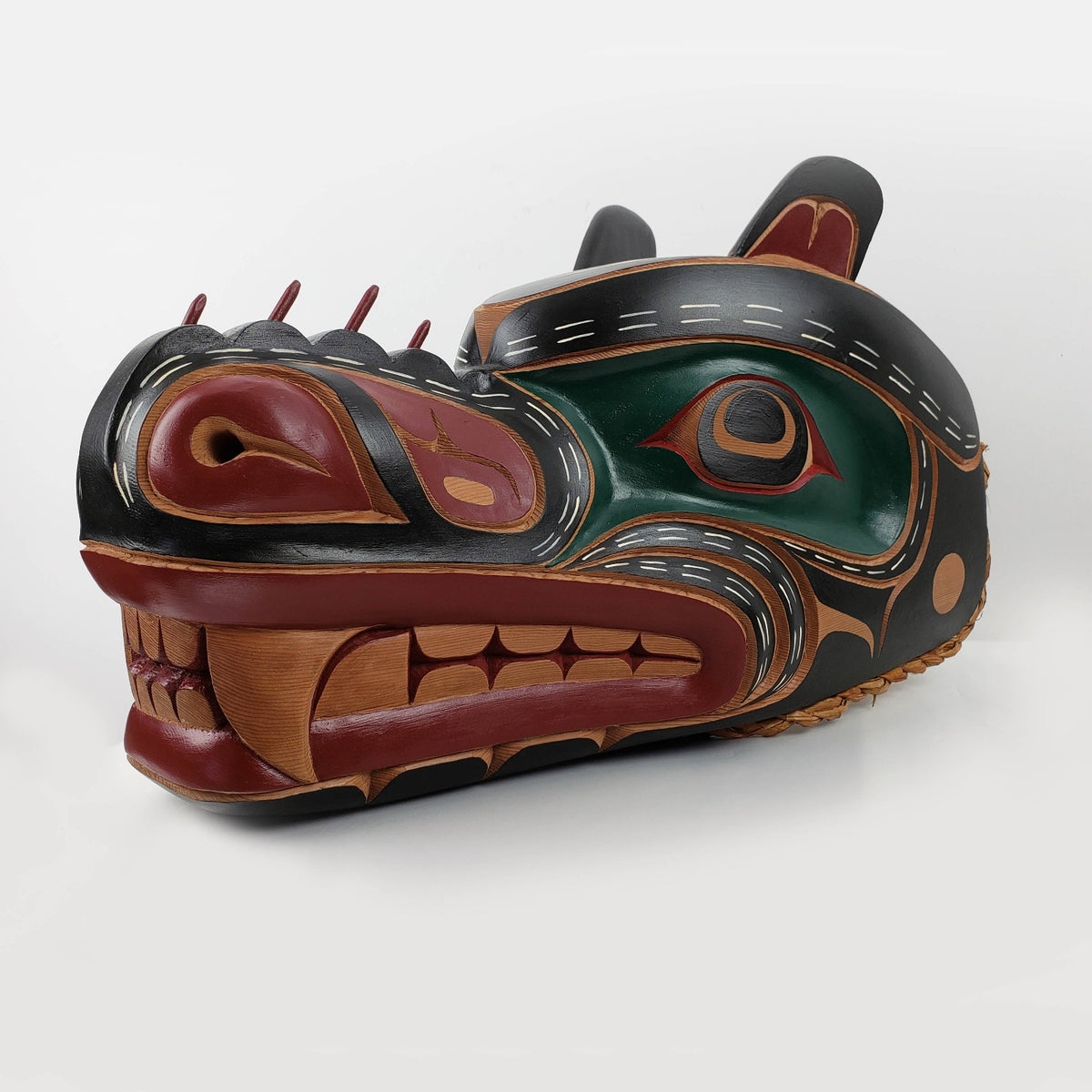 Sea Bear Headdress by Kwakwaka'wakw Master Carver Bill Henderson ...