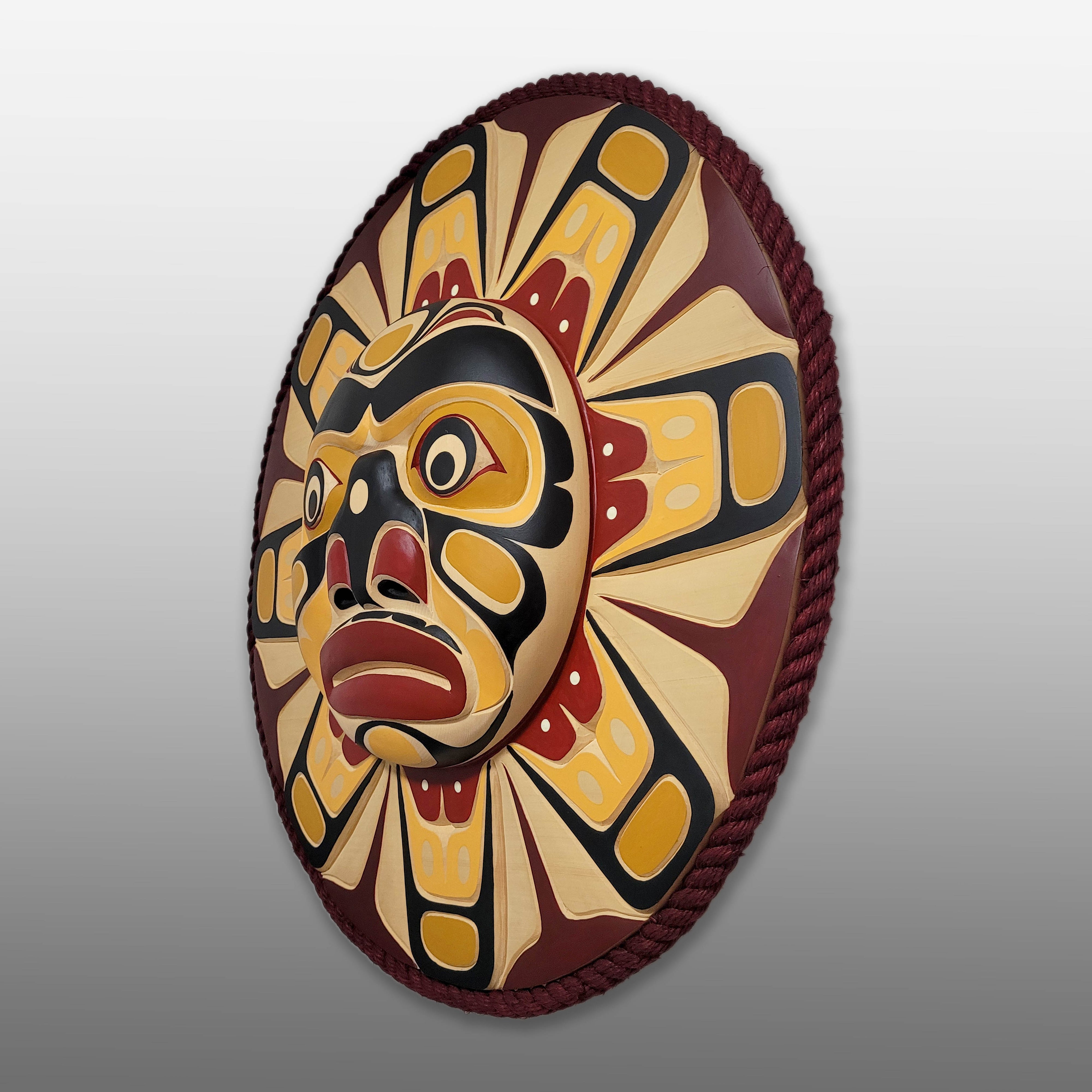 Sun & Moon Mask by Kwakwaka'wakw Master Carver Bill Henderson – Spirits ...