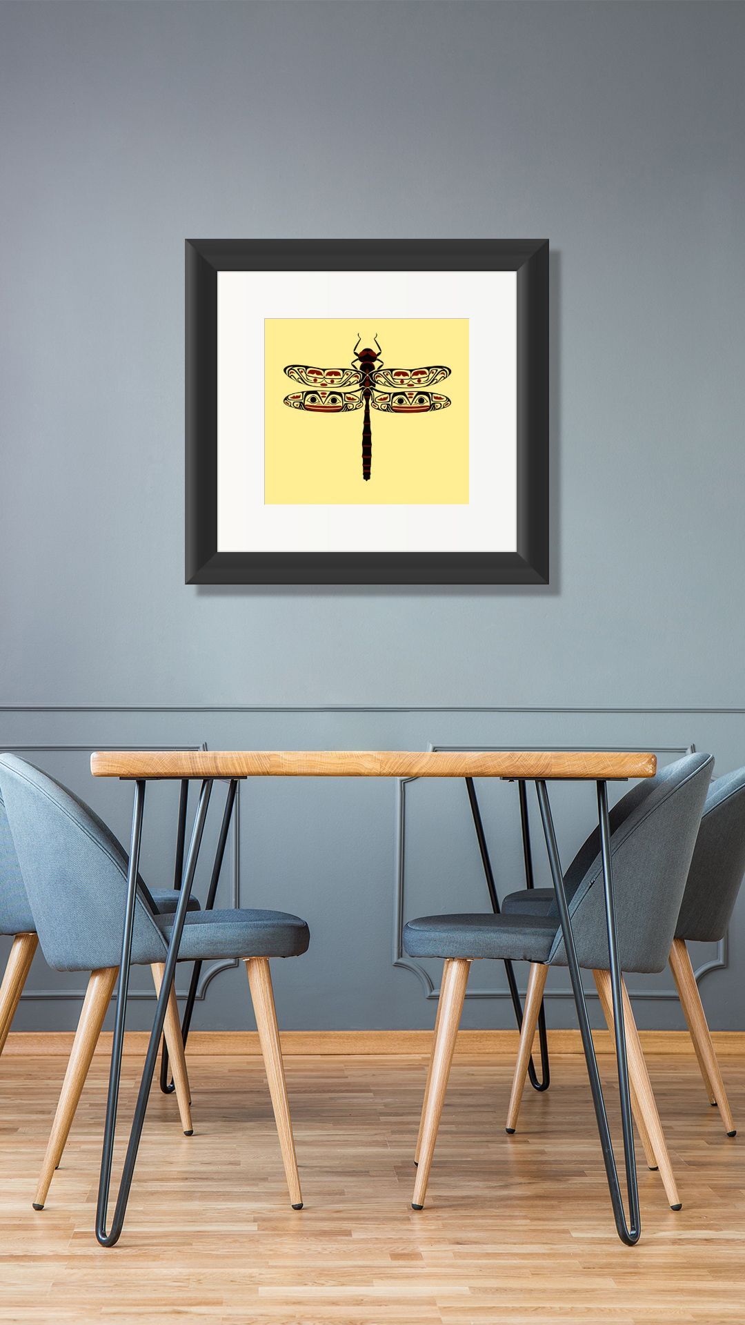 Dragonfly ~ Díi gwaa 1 Limited Edition Print by Haida artist April ...