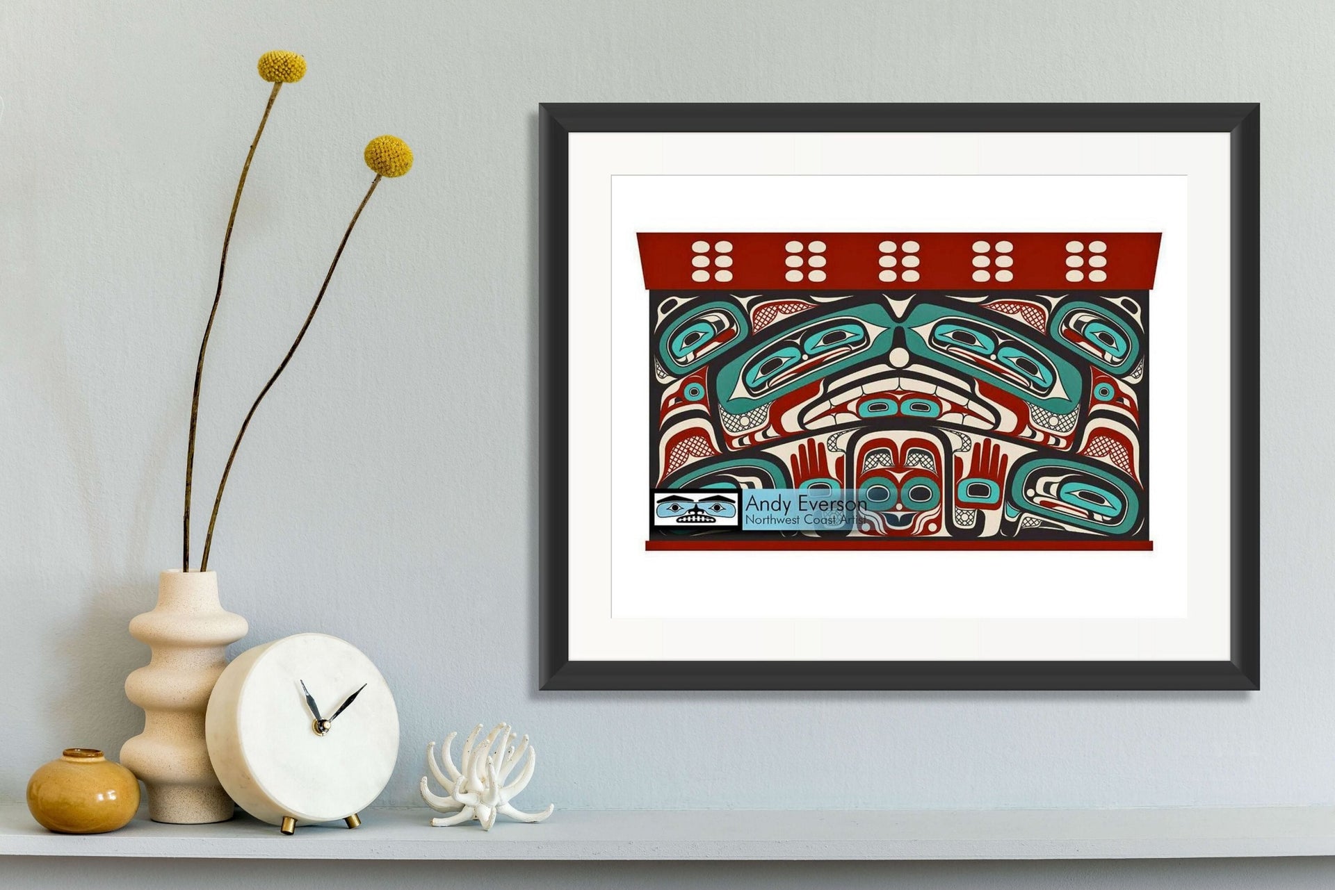 Kawatsi Limited Edition Print by K'omoks artist Andy Everson – Spirits ...