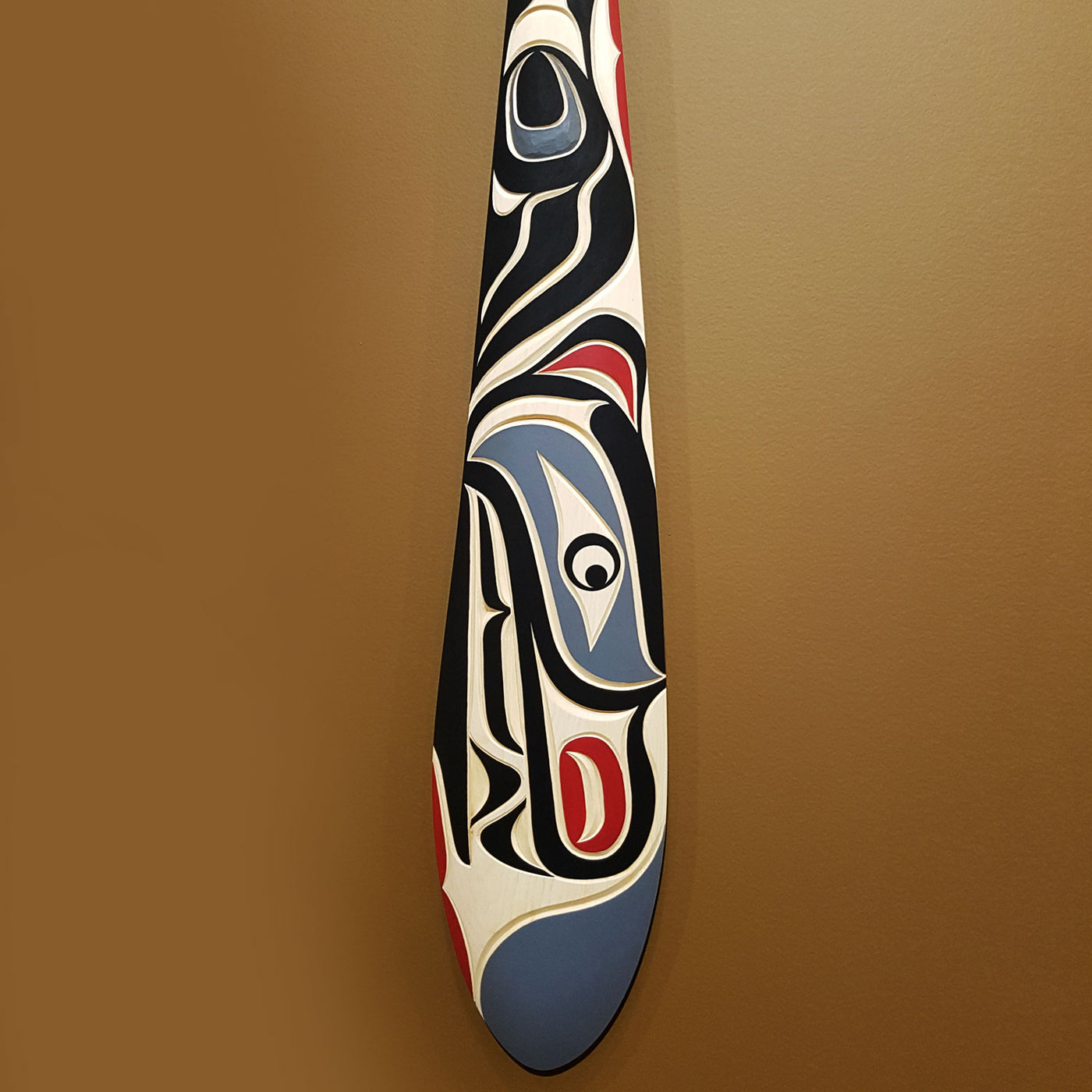 Carved First Nations Cedar Paddles | Spirits of the West Coast ...
